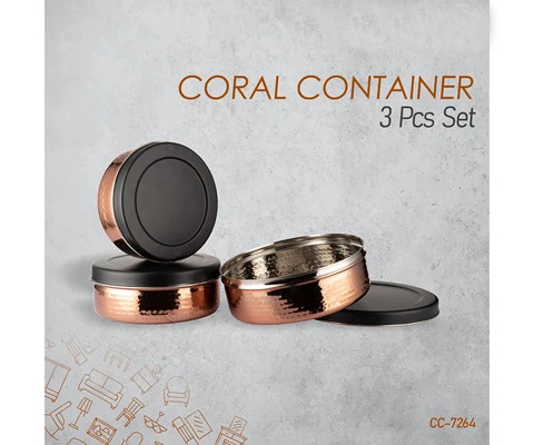 Buy Premium Multipurpose Stainless Steel Plain Container Flat Canisters ...