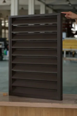 Buy Rg High Quality Aluminium Ventilation Shutters Adjustable Shutters ...