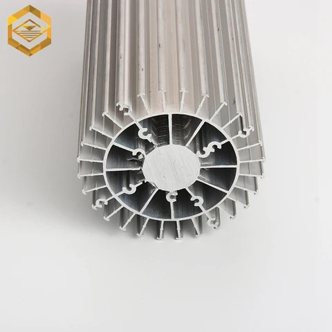 Buy Round Shapes Aluminum Radiator Profile Cooling Fin Led Heat Sink ...