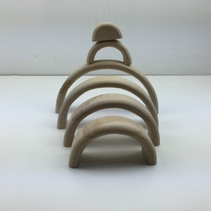 Buy School Kids Mathematics Wooden Montessori Toy Rainbow Bridge ...