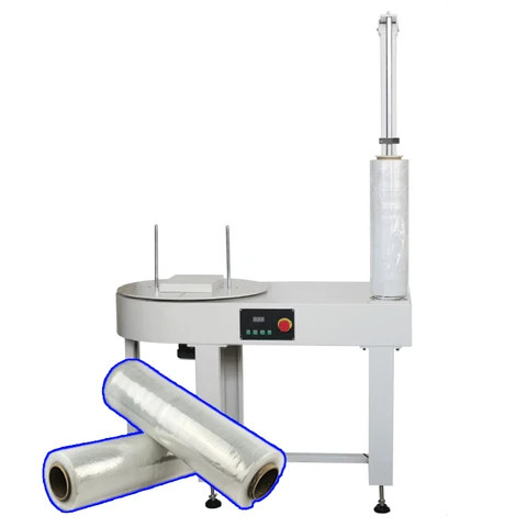 Buy Semi Automatic Wrapping Machine Carton Box Wrapping Machine Mini ...