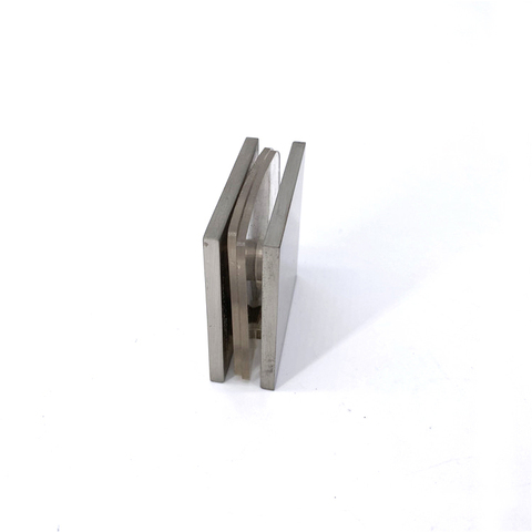 Buy Square Glass Stainless Steel Clamps For Shower Room from Foshan ...