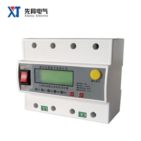 Buy Three-phase Automatic Reclosing Leakage Protector Photovoltaic Over-voltage Earth Leakage ...
