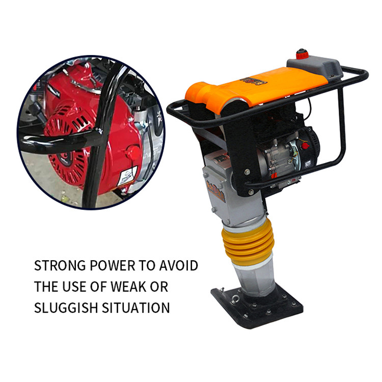 Buy Throttle Control Jumping Jack Tamper Vibratory Compactor Handheld ...