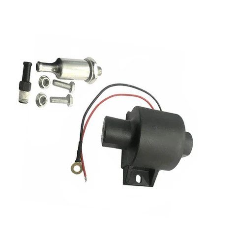 Buy Universal 12v/24v External Electronic Electromagnetic Fuel Pump Oil ...