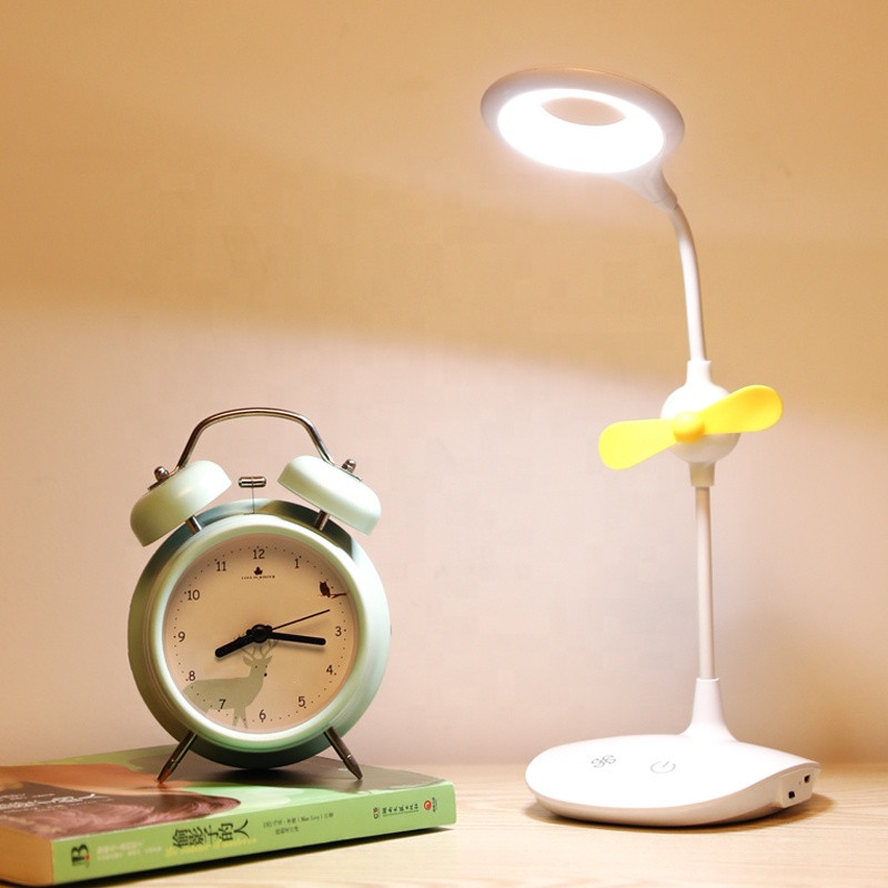 Buy Usb Led Table Light Cordless Office Work Light Desk Lamp With Mini ...