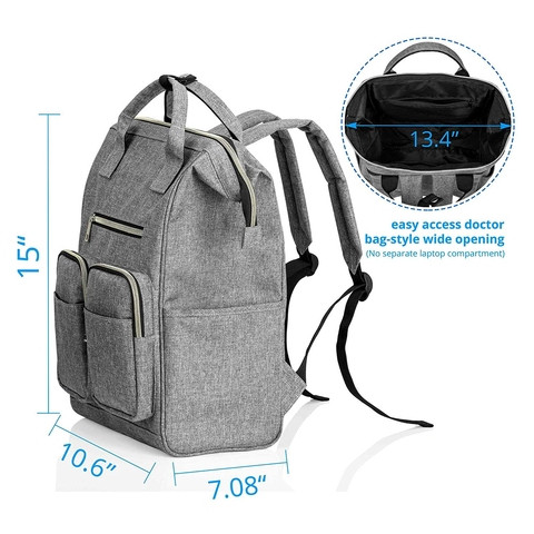 Buy Wide Open Professional Business Laptop Bag Large Backpacks Handbag ...