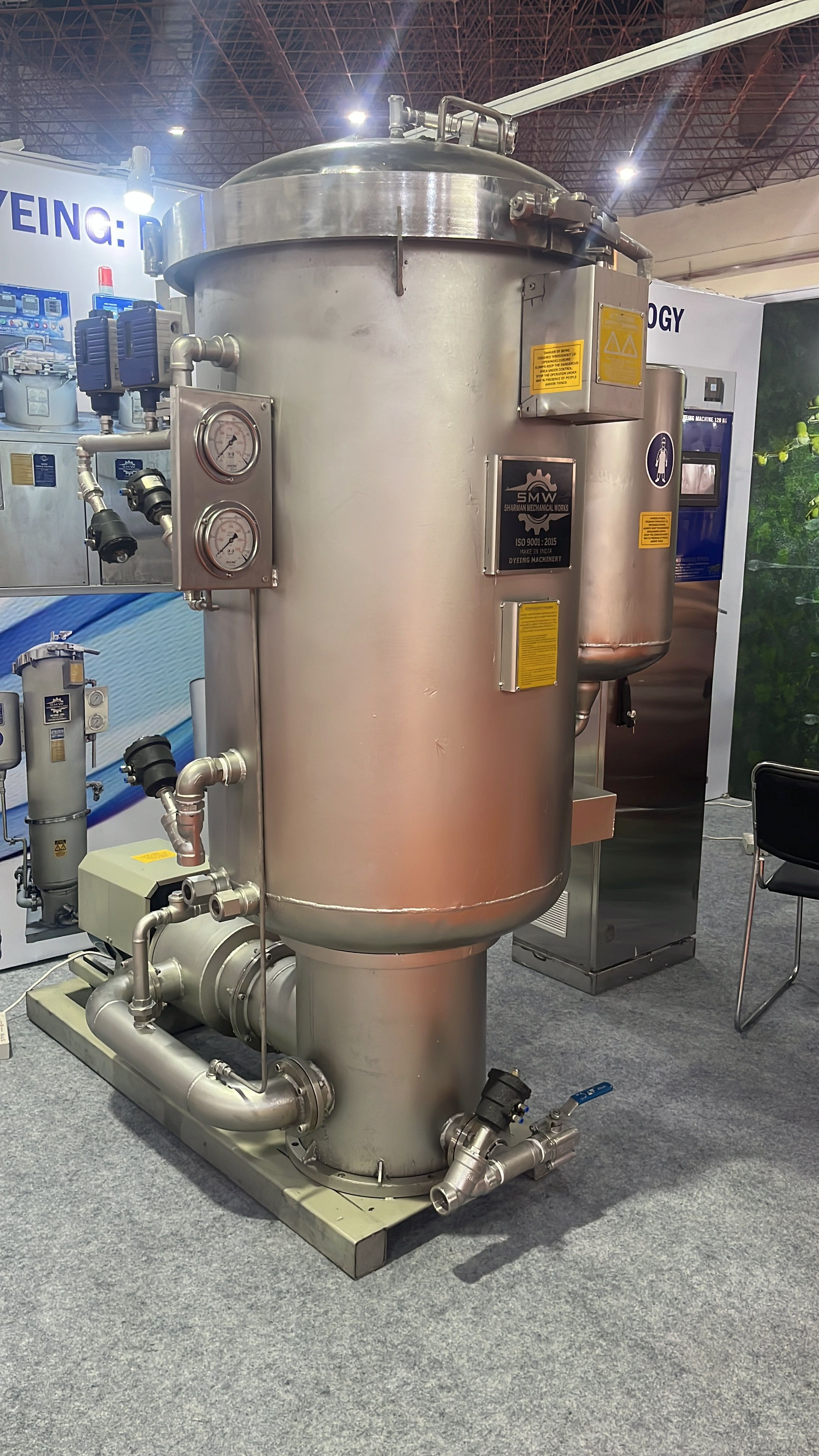 Buy Hthp Nylon Fibre Dyeing Machine from Sharman Mechanical Works (SMW ...