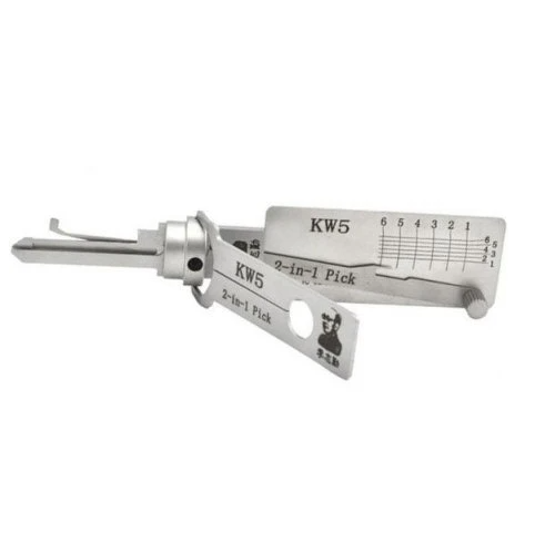 Buy Lishi 2 In 1 Sc1 Sc4 Kw1 Kw5 C123 Be2 Am5 M1 Lock Picks Set Decoder ...