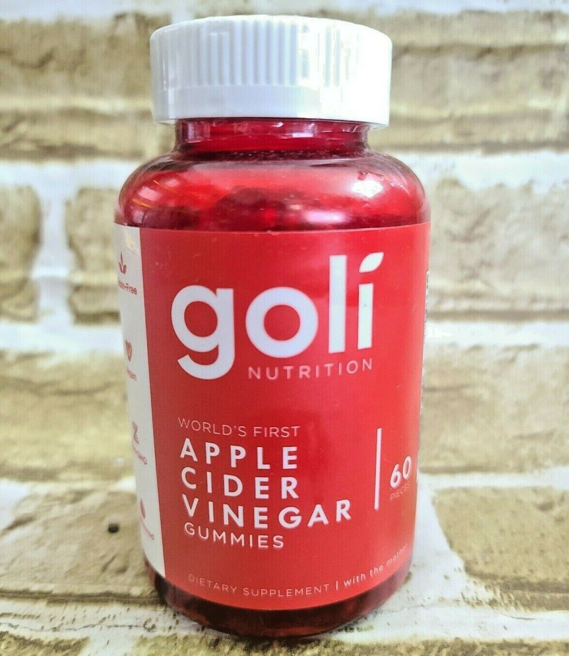 Buy Goli Nutrition Apple Cider Vinegar Gummies Supplement, 60 Pieces ...