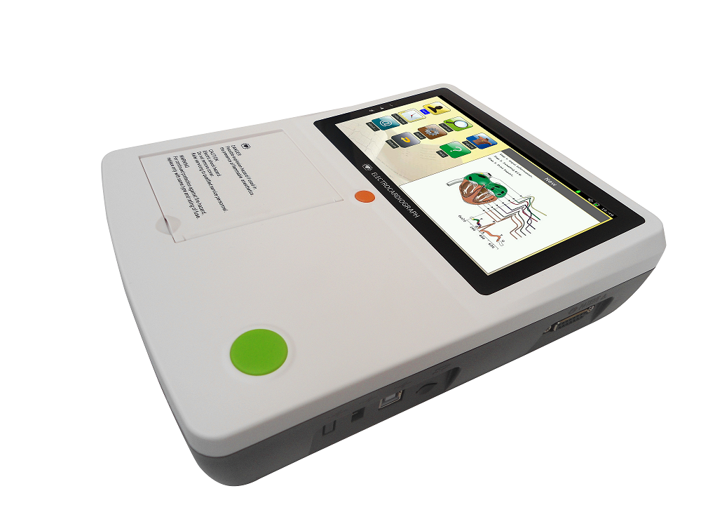 Buy Medical Use Handheld Device 3 Channel Electrocardiograph Ecg ...