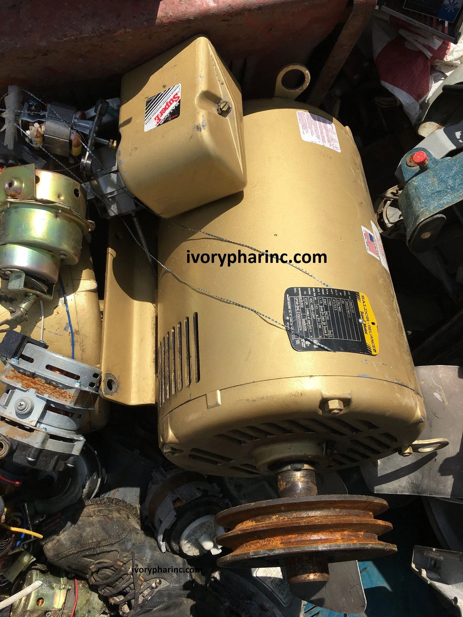 Buy Electric Motor Available Scrap For Sale from De-Two Trading Inc ...