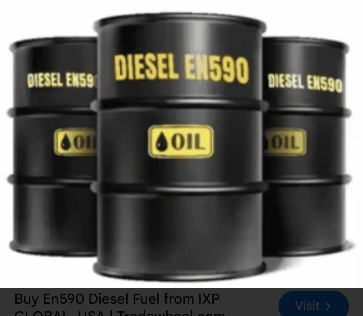 Buy High Grade 10 Ppm Diesel Fuel En590 from Products Equipments and ...