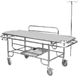 Buy Stretcher Cart (4 Small Wheels) (soft Surface) from Shanghai Aice ...