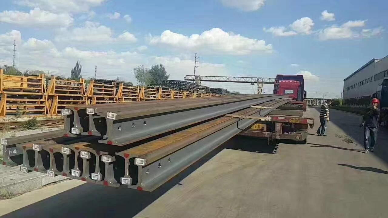 Buy 12m Length U71mn Qu80 Rail/steel Rail/railway Rail/heat Treated ...