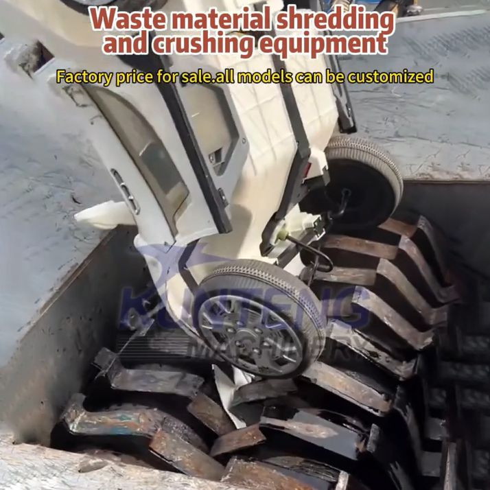Buy Construction Waste Shredder Scrap Metal Car Shell Shredder ...