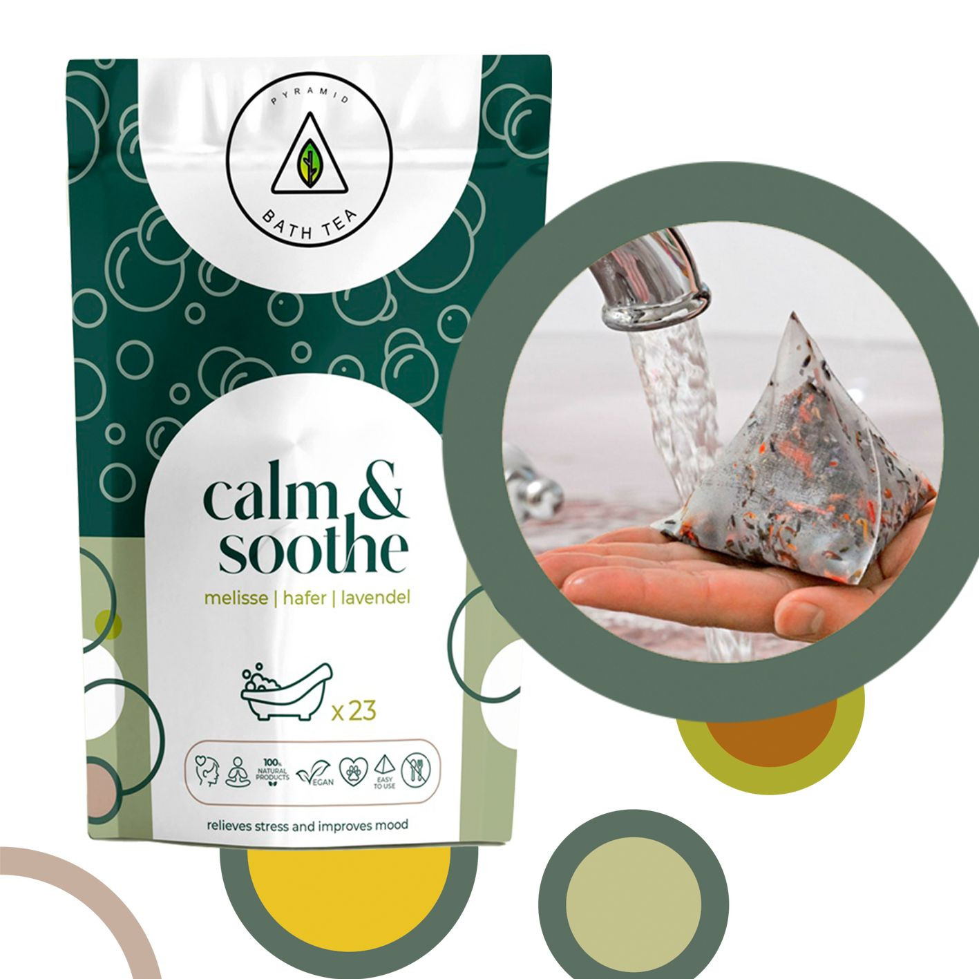Buy Pyramid Bath Tea Calm & Soothe Wholsale Offer ? from Tukan Pack Sp ...