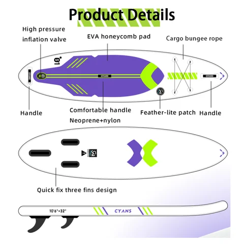 Buy 2024 New Design Outdoor Drop Stitch Pvc Inflatable Stand-up ...