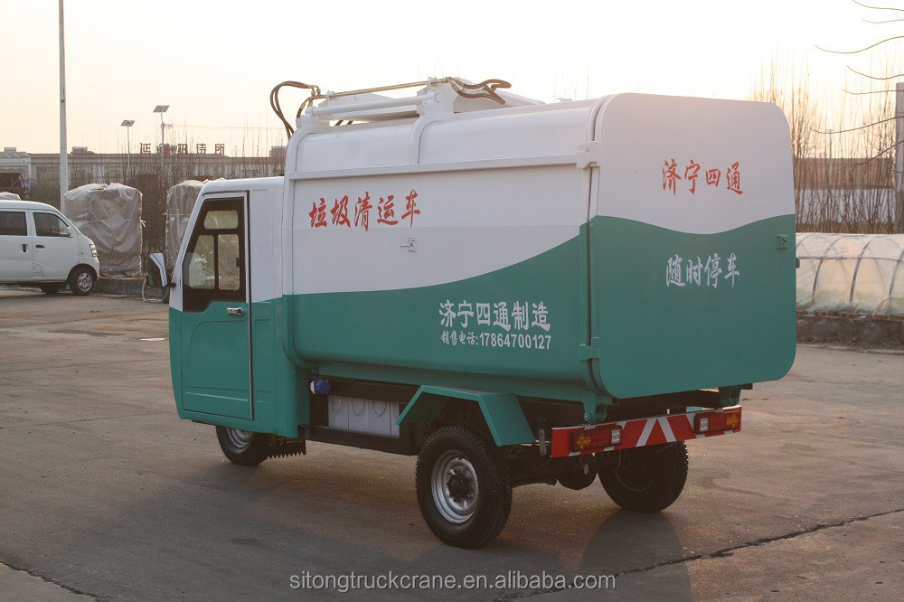 Buy 3 Cube Mini Garbage Truck ,small Trash Truck, Waste Collect Truck ...
