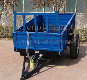 Buy 3 Ton Four Wheel Farm Trailer from Shandong Tiansheng Machinery ...