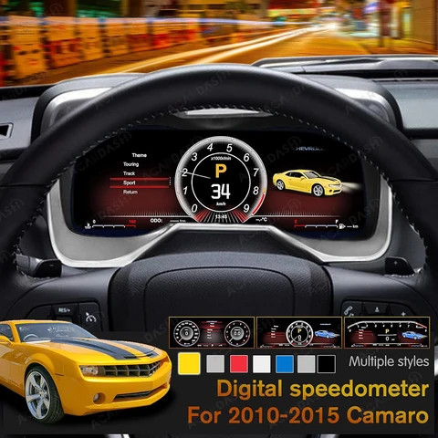 Buy Acardash Gen 5th Lcd Dashboard Digital Dash Gauges Speedometer ...