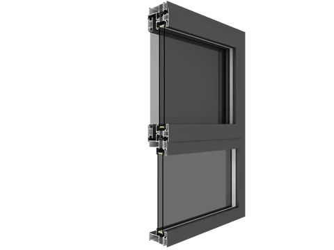 Buy Aluminum Glass Sash And Screen Sash Integrated System Window ...