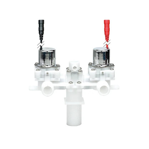 Buy Automatic Smart Toilet Flush Valve 6v Dc Latching Water Solenoid ...