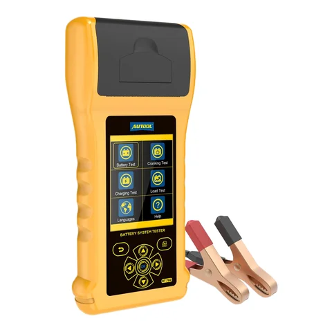 Buy Autool Bt760 Battery Tester Digital Color Screen Support Printer ...