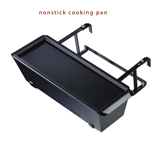 Buy Balcony Charcoal Bbq Grill With Nonstick Cooking Pan Barbecue Tool ...