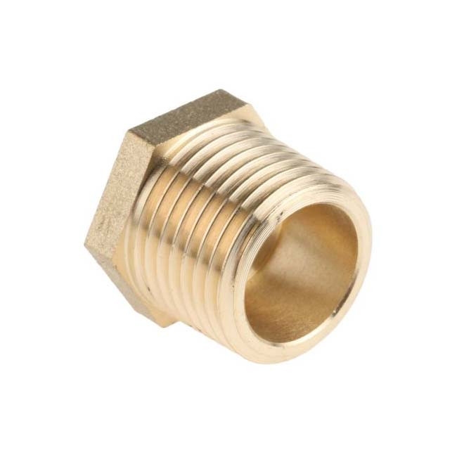 Buy Brass Coupling Male Female Hexagon Socket Which Connecting Pipe ...