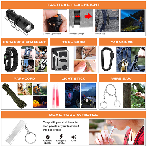 Buy Bug Out Bag Sos Tactical First Aid Outdoor Emergency Kit Military ...