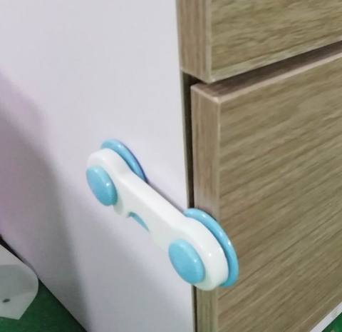 Buy Child Safety Latch Baby Care Drawer Lock Abs Lock Kids Plastic ...