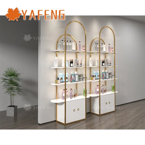 Buy Cosmetics Shelf Display Rack Multi-layer Beauty Salon Display ...