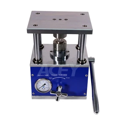 Buy Cr2032 Cr2025 Cr2016 Coin Cell Manual Sealing Machine Laboratory ...