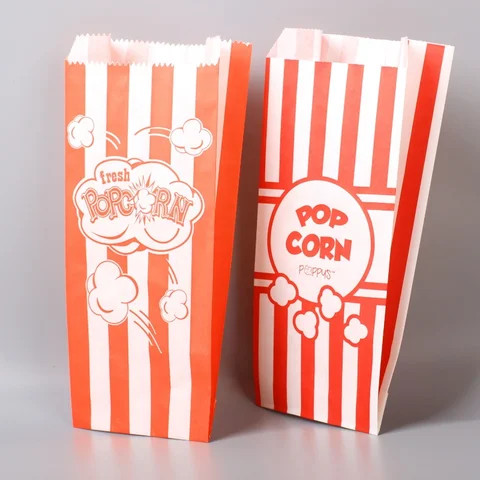 Buy Custom Printed Flat Bottom Kraft Paper Grease Proof Pouch Stand Up ...