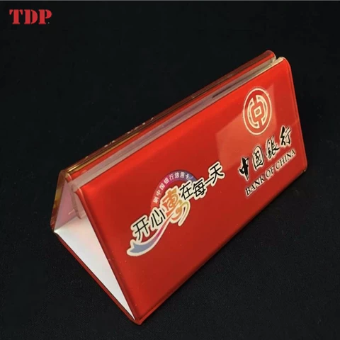 Buy Custom Table Tent Stand Menu Display Holderacrylic Table Name Plate ...