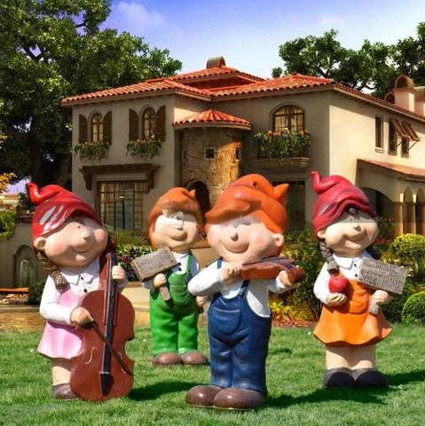 Buy Customize Outdoor Fiberglass Cartoon Character Sculptures Life Size ...