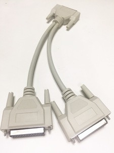 Buy Db25 Male To 2 Female Connector Db25 Cable For Laptop from Shenzhen ...