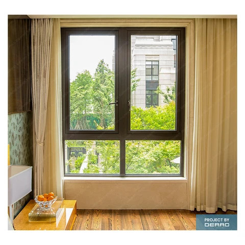 Buy Derad Low Moq China Top Hardware Outward Opening Windows Dual Pane ...
