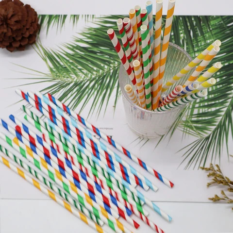 Buy Disposable Recycle Paper Straw Biodegradable Custom Paper Straws ...