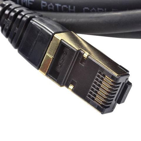 Buy Ethernet Cable Cat8 Patch Cord Full Copper Patch Cable from Shenzhen Baixunhui Technology Co ...