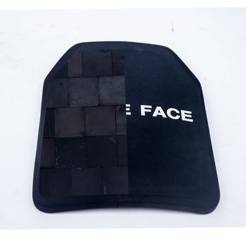 Buy Factory Delivery Silicon Carbide Ceramic Ballistic 6 Edge Plate For ...