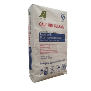 Buy Food Grade Gypsum Powder. Caso4 Fpr Tofu / Meat Products from Hebei ...