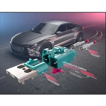 Buy Foxeco 2pin Connector Navigation Gps Antenna Automotive Connectors ...