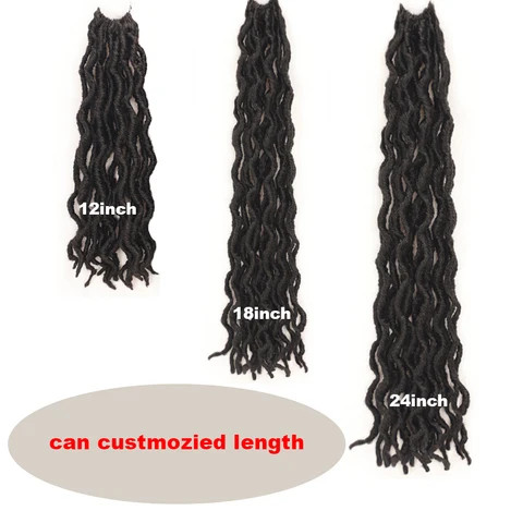 Buy Goddess Gypsy Faux Locs Gypsy Locks 12inch Low Temperature Fiber ...