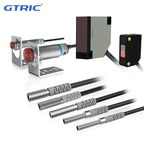 Buy Gtric Mini Diameter M8 200mm Photoelectric Switch Diffuse Type Pnp ...