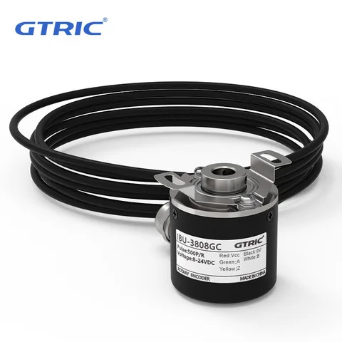 Buy Gtric Optical Encoder Sensor 1024 Ppr Npn Open Collector Output 8mm ...