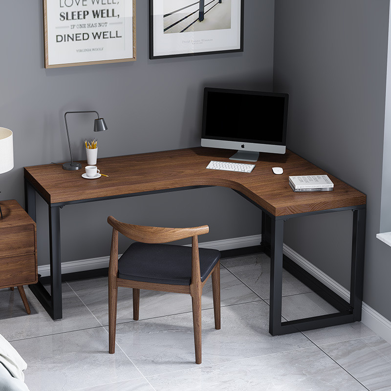 Buy H-shape Stable Design Steel Frame Home Office Table Executive Desk ...