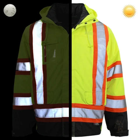 Buy High Visibility Reflective Jackets For Men, Safety Jacket With ...