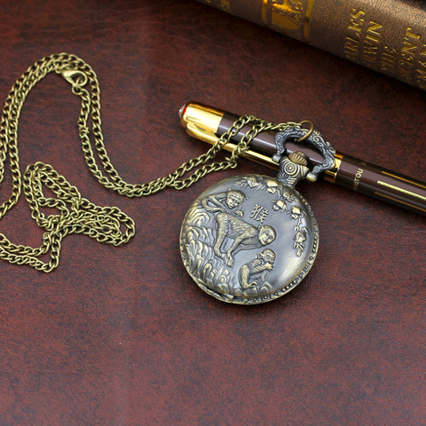 Buy Hot Old Style Pocket Watch Wholesale Antique Copper Quartz Watches ...